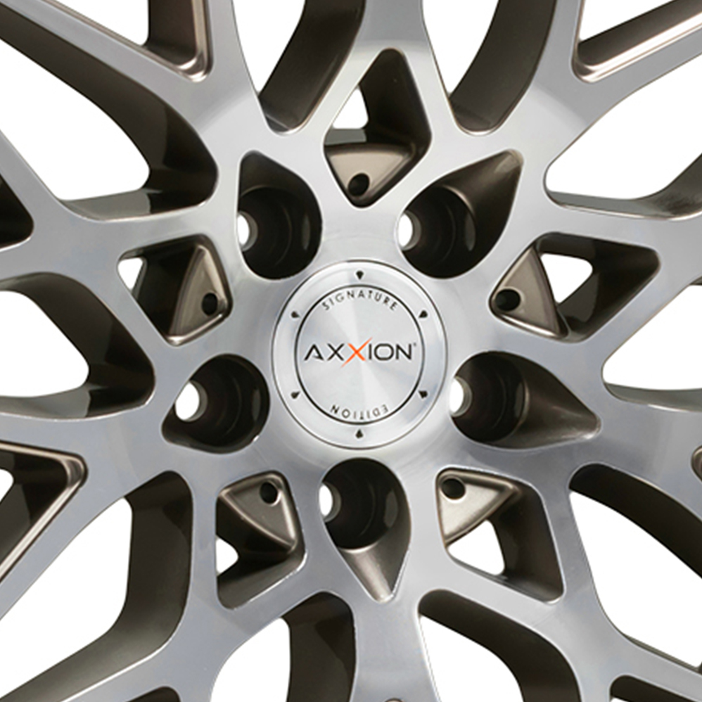 Axxion AX9 Platinum Grey 19" Alloy Wheels - Wheelbase