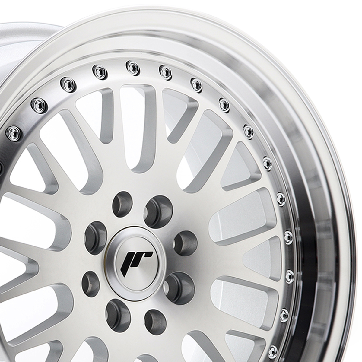 Japan Racing JR10 (7x16) Silver Machined Face 16" Alloy Wheels - Wheelbase