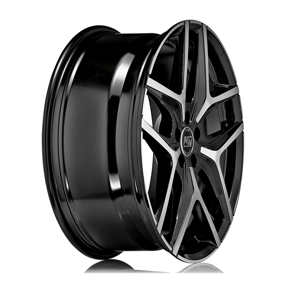 Buy 19" MSW (by OZ) 40 Black Polished Alloy Wheels - Wheelbase
