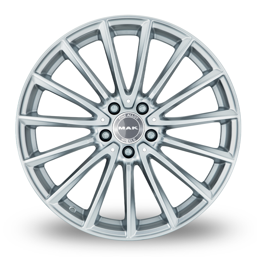 MAK Komet Silver 17" Alloy Wheels - Wheelbase