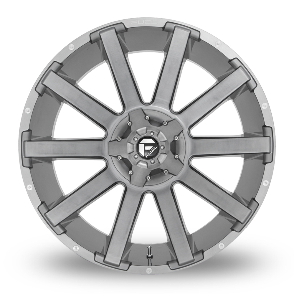 Fuel Off-Road Contra Brushed Gunmetal 22" Alloy Wheels - Wheelbase