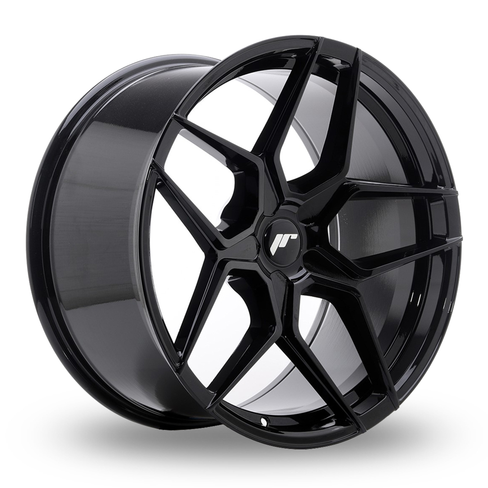 Japan Racing JR34 (Wider Rear) (Custom Fitment) Gloss Black 20" Wider ...