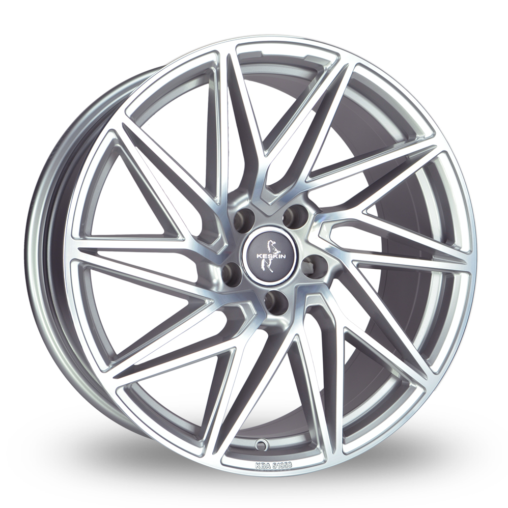 Keskin Tuning KT20 Silver Front Polished 20" Alloy Wheels - Wheelbase