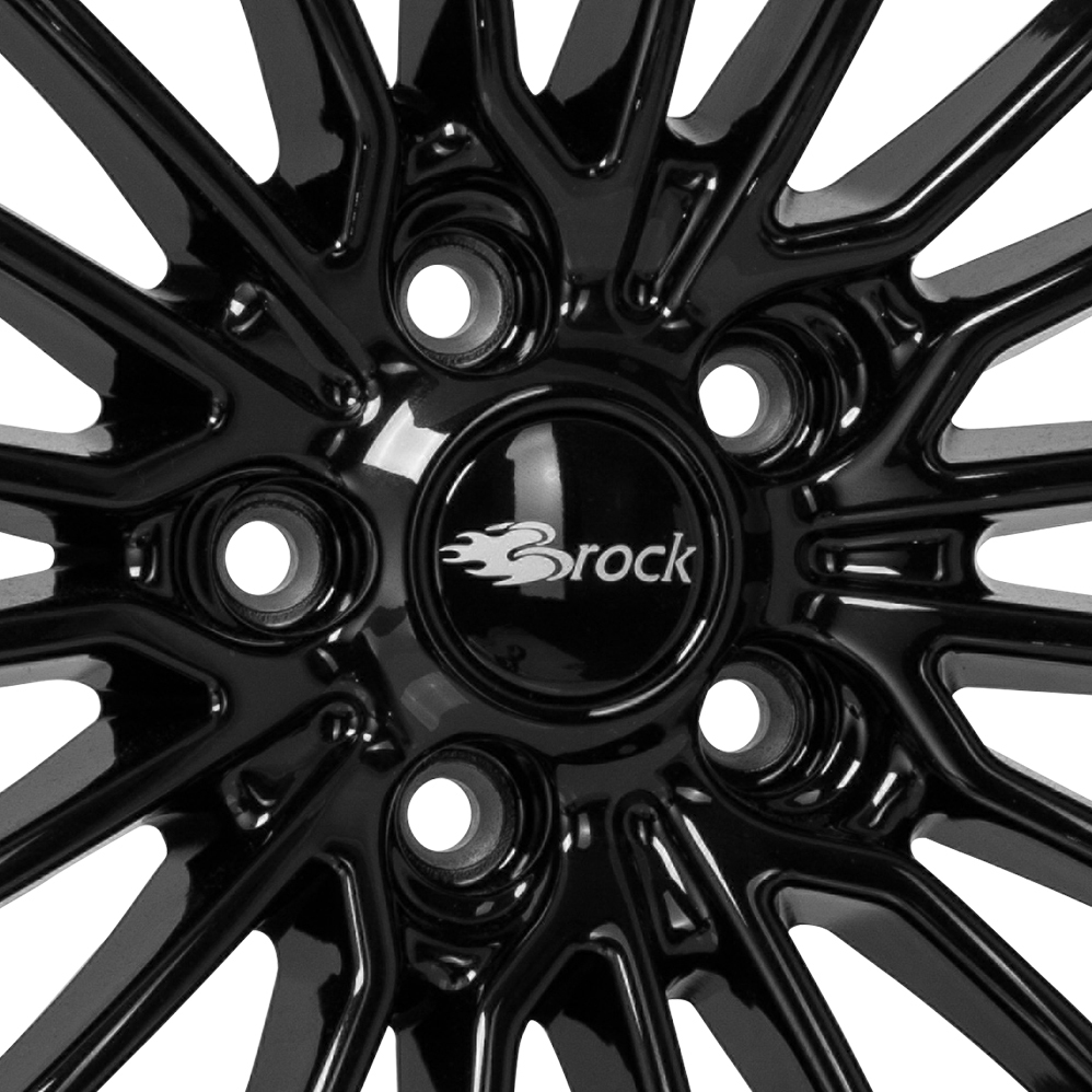 Brock B24 GP Gloss Black 19" Alloy Wheels - Wheelbase