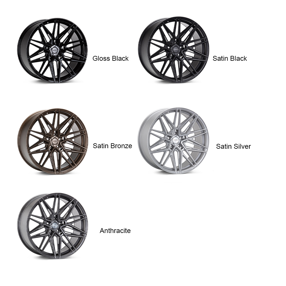 Vossen HF-7 Concave Custom Colour 19" Alloy Wheels - Wheelbase