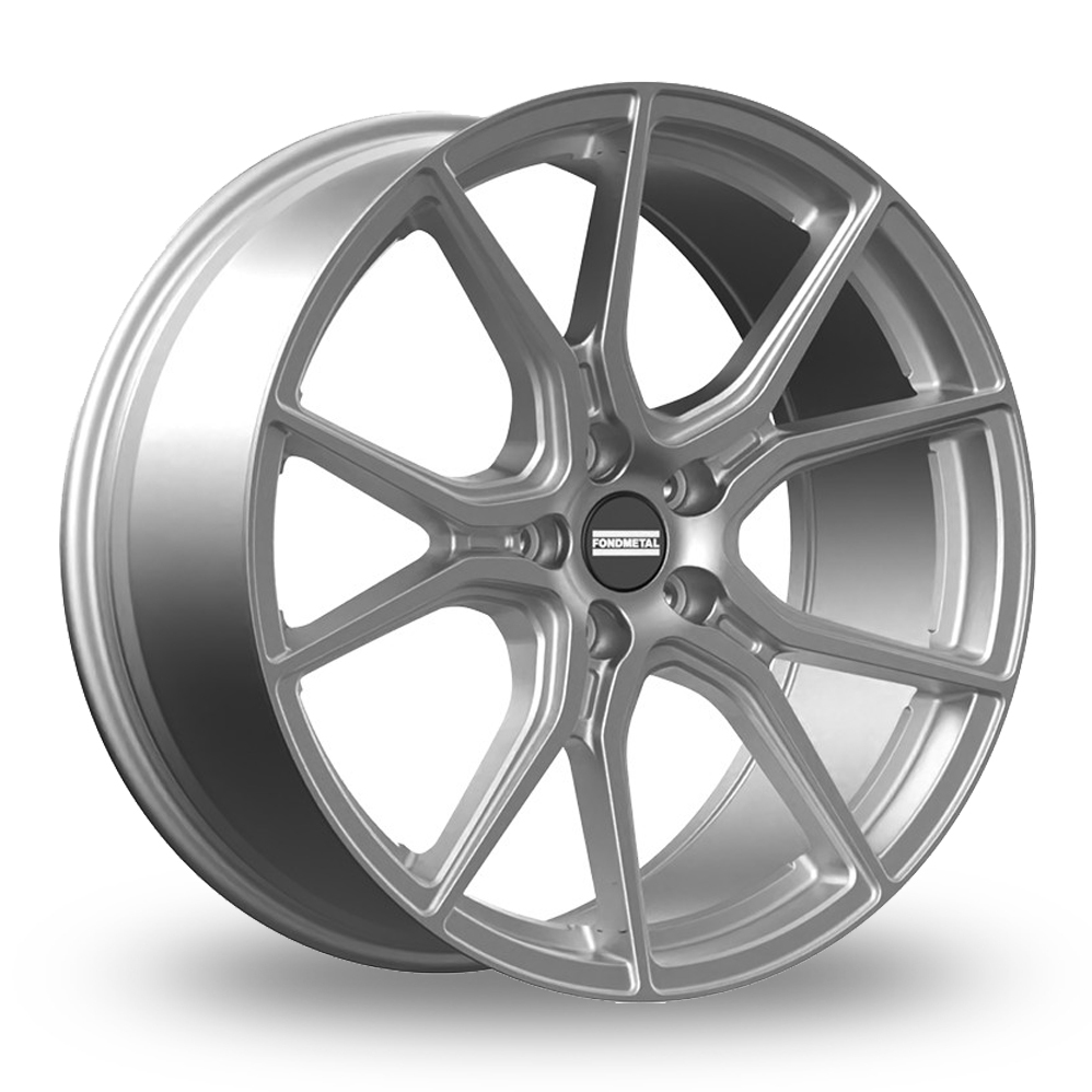 Fondmetal STC-45 Silver 20" Alloy Wheels - Wheelbase