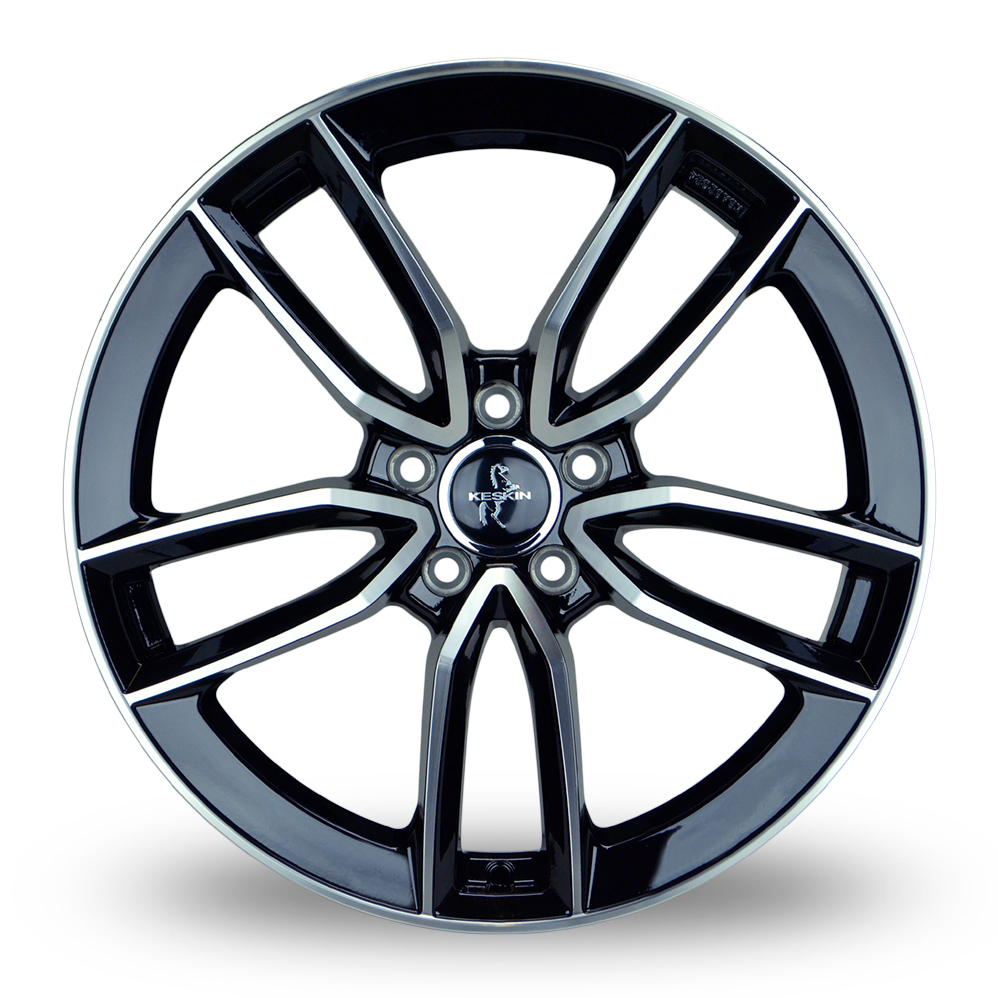 Buy 20" Keskin Tuning KT21 Black Front Polished Alloy Wheels - Wheelbase