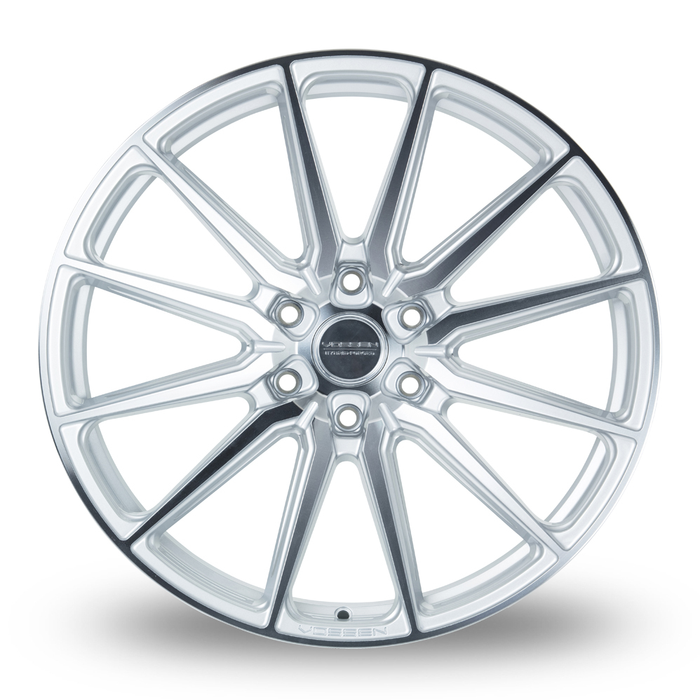 Vossen HF6-1 Silver Polished 20" Alloy Wheels - Wheelbase