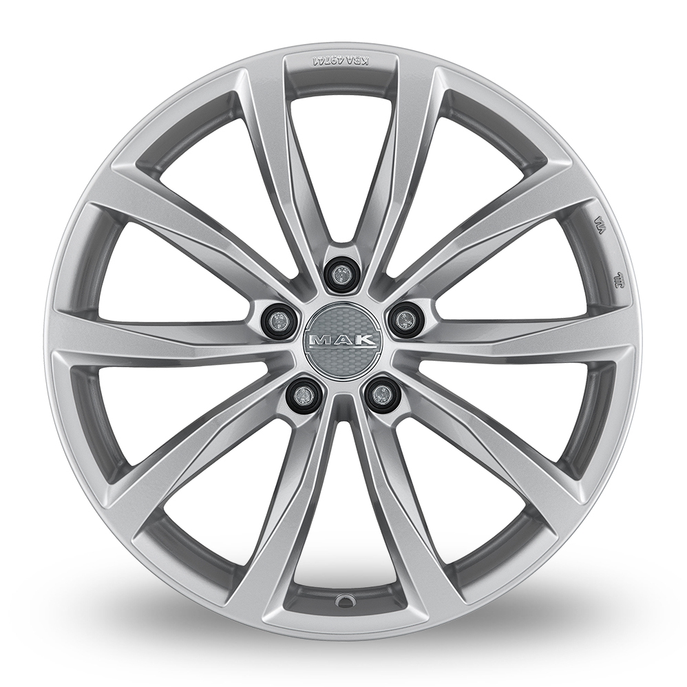 MAK Wolf Silver 16" Alloy Wheels - Wheelbase