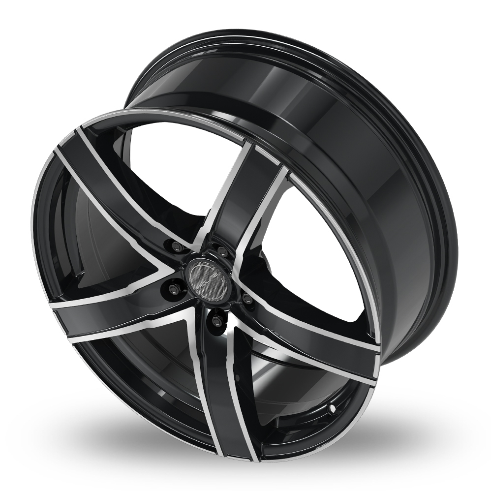 Proline SX100 Black Polished 18" Alloy Wheels - Wheelbase