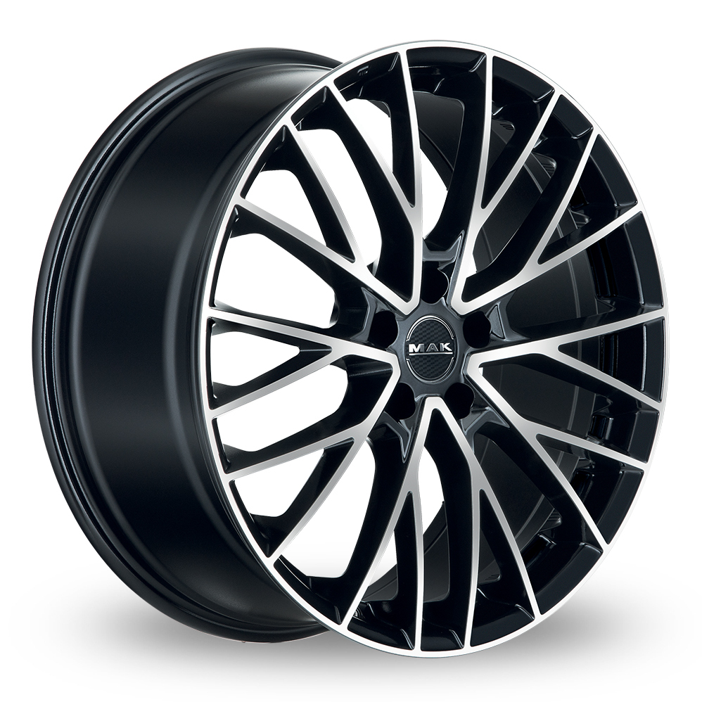 MAK Speciale Black Mirror 19" Wider Rear Alloy Wheels - Wheelbase