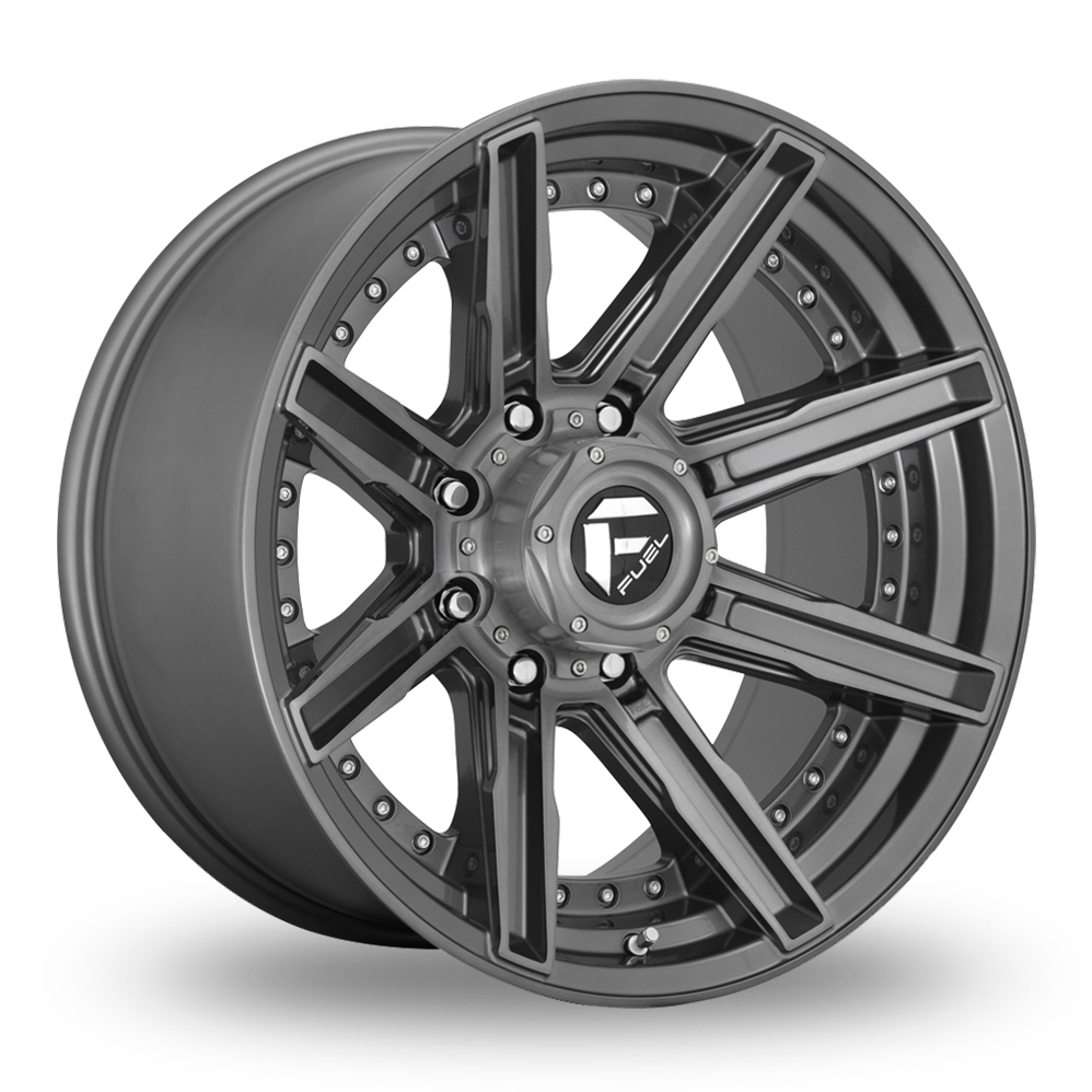 Fuel Off-Road Rogue Platinum 20" Alloy Wheels - Wheelbase