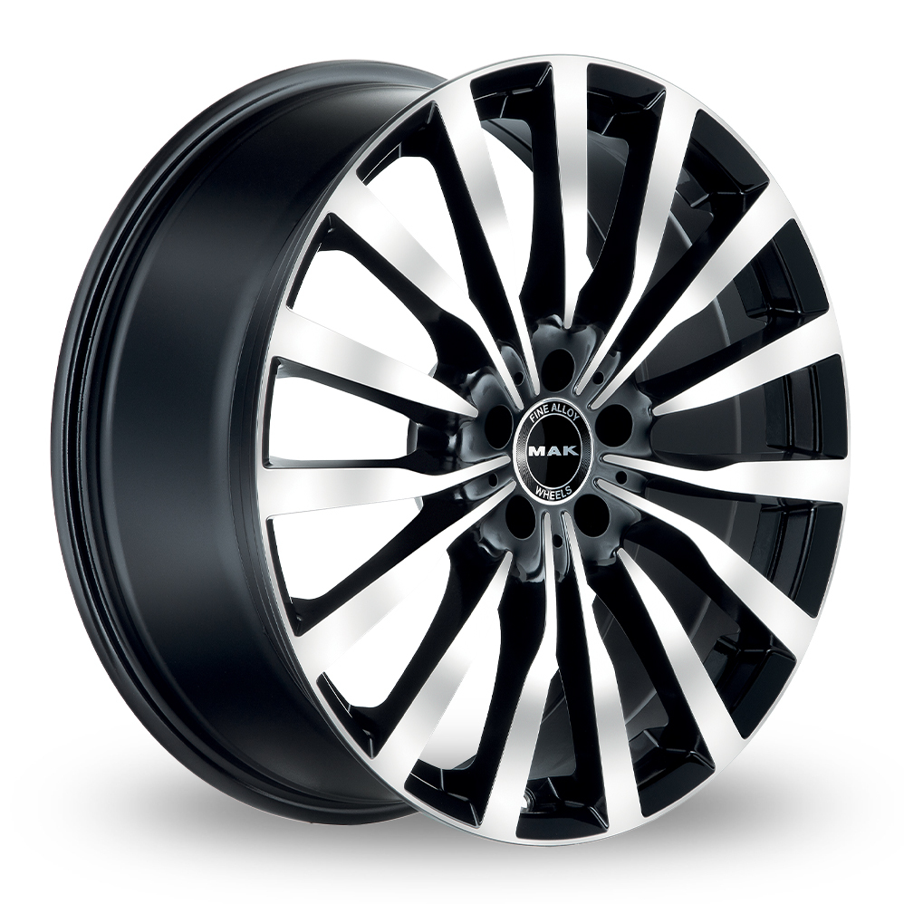 MAK Krone Black Mirror 18" Alloy Wheels - Wheelbase