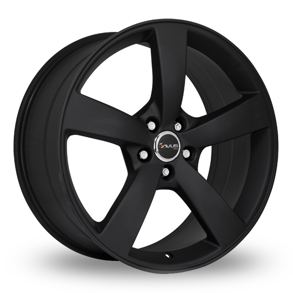 Avus Racing AF10 Matt Black 21" Alloy Wheels - Wheelbase