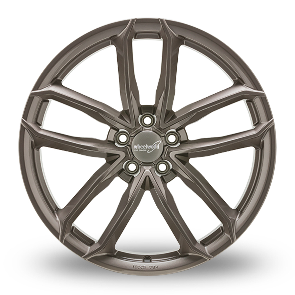 Buy 20" Wheelworld WH33 Platinum Grey Alloy Wheels - Wheelbase