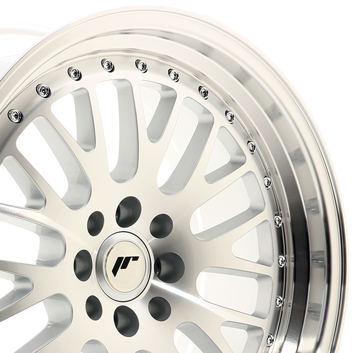 Japan Racing JR10 (8x17) Silver Machined Face 17" Alloy Wheels - Wheelbase