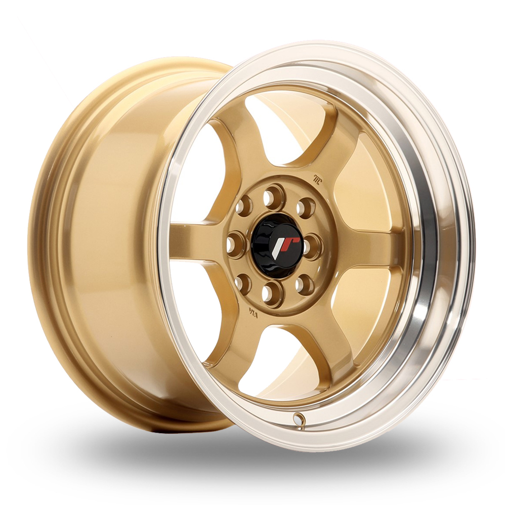 Japan Racing JR12 (8.5x15) Gold 15" Alloy Wheels - Wheelbase