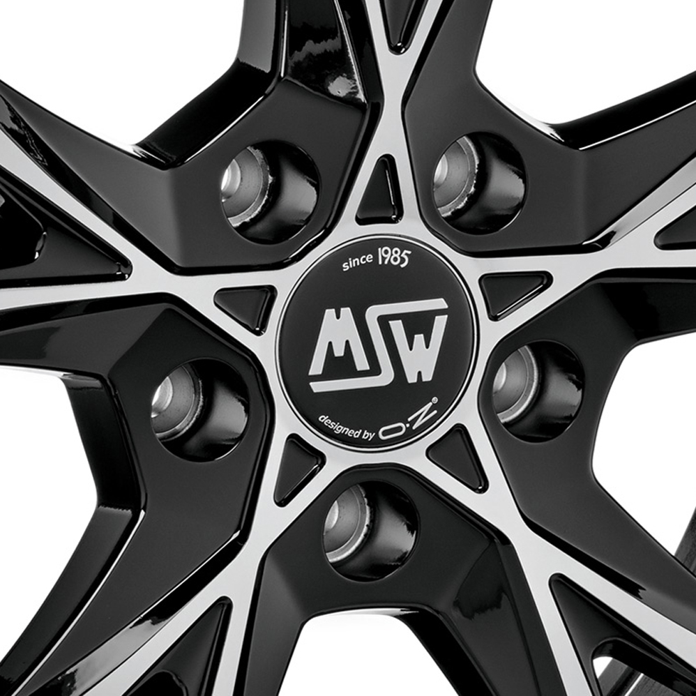 Buy 19" MSW (by OZ) Cross Over Matt Black Alloy Wheels - Wheelbase