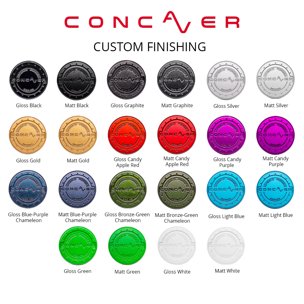 Concaver CVR1 (Custom Finish) (Concave) Custom Finish 21" Alloy Wheels ...