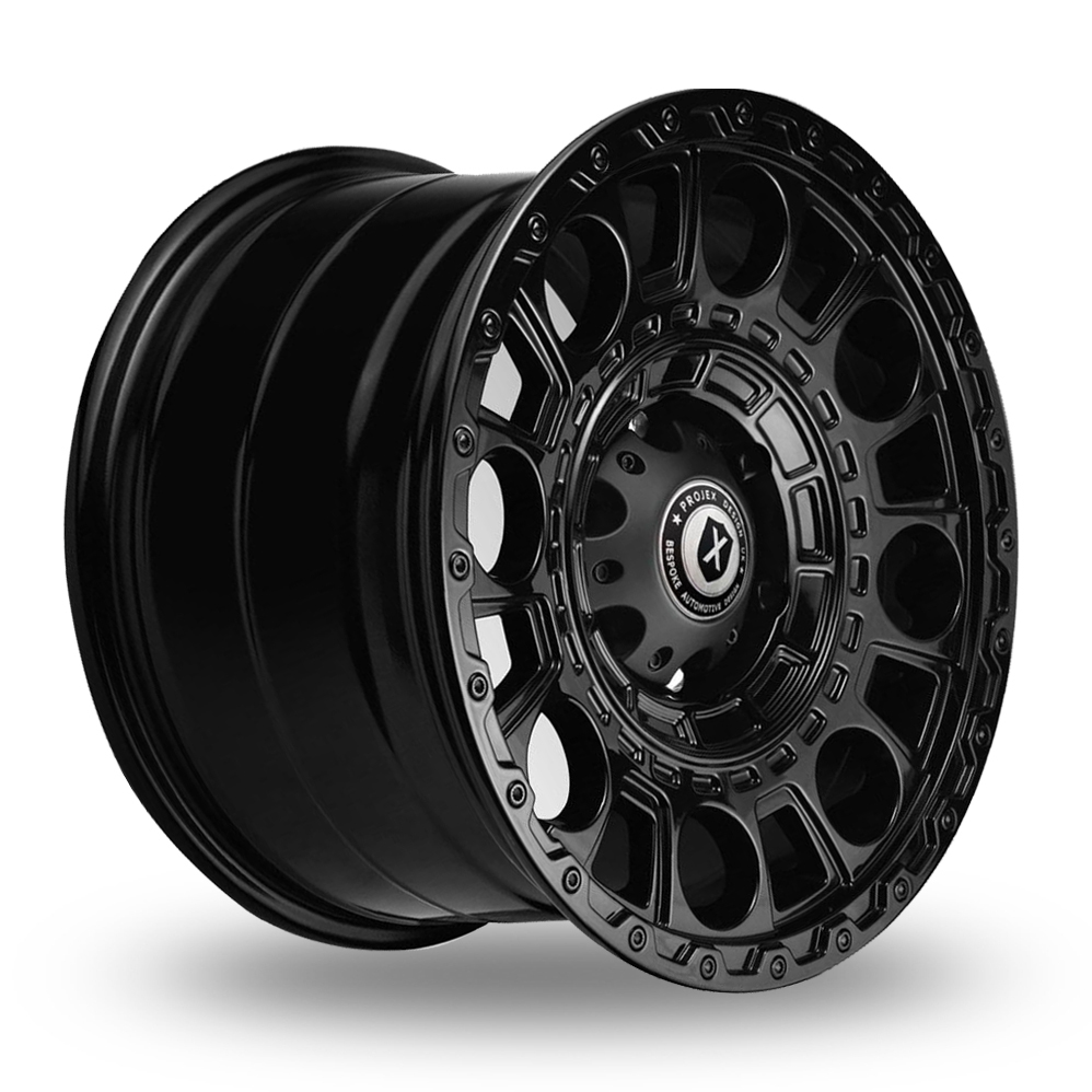 Projex Wheels Drench Satin Black 18" Alloy Wheels - Wheelbase