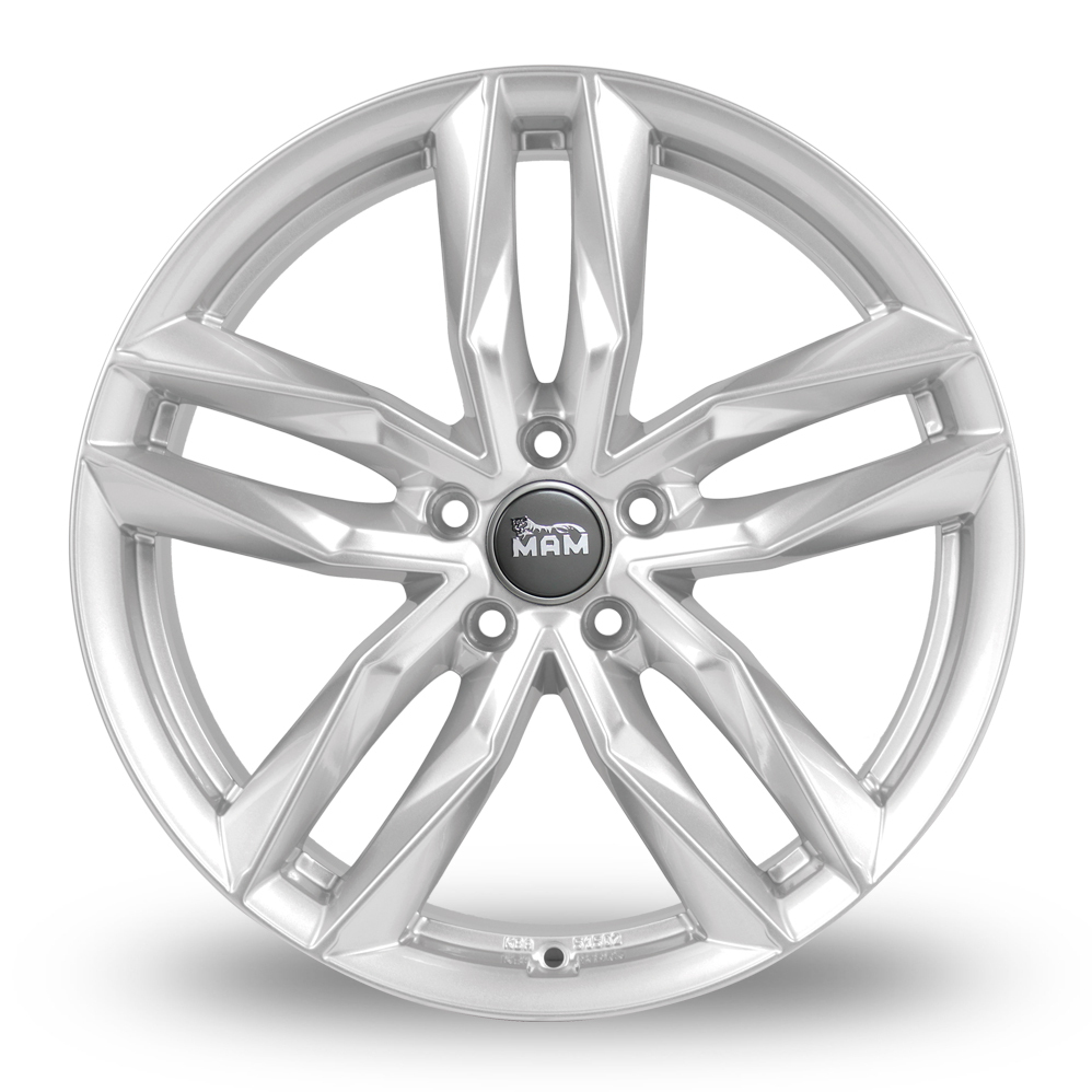 MAM RS3 Silver 20" Alloy Wheels - Wheelbase