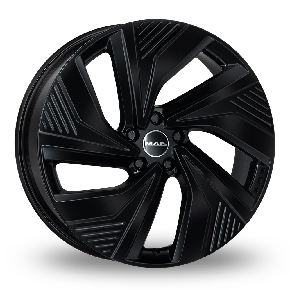 MAK ELECTRA Gloss Black 21" Wider Rear Alloy Wheels - Wheelbase