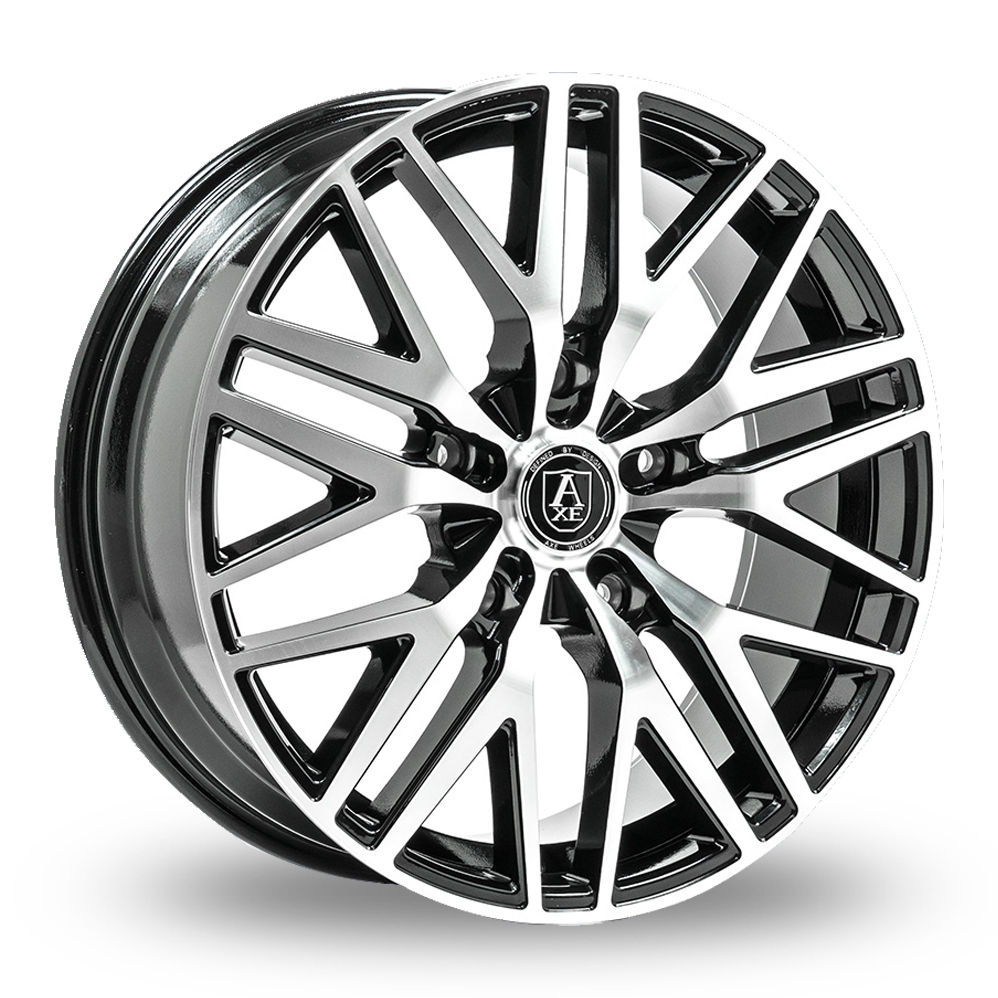 Axe EX30T Black Polished 19" Alloy Wheels - Wheelbase