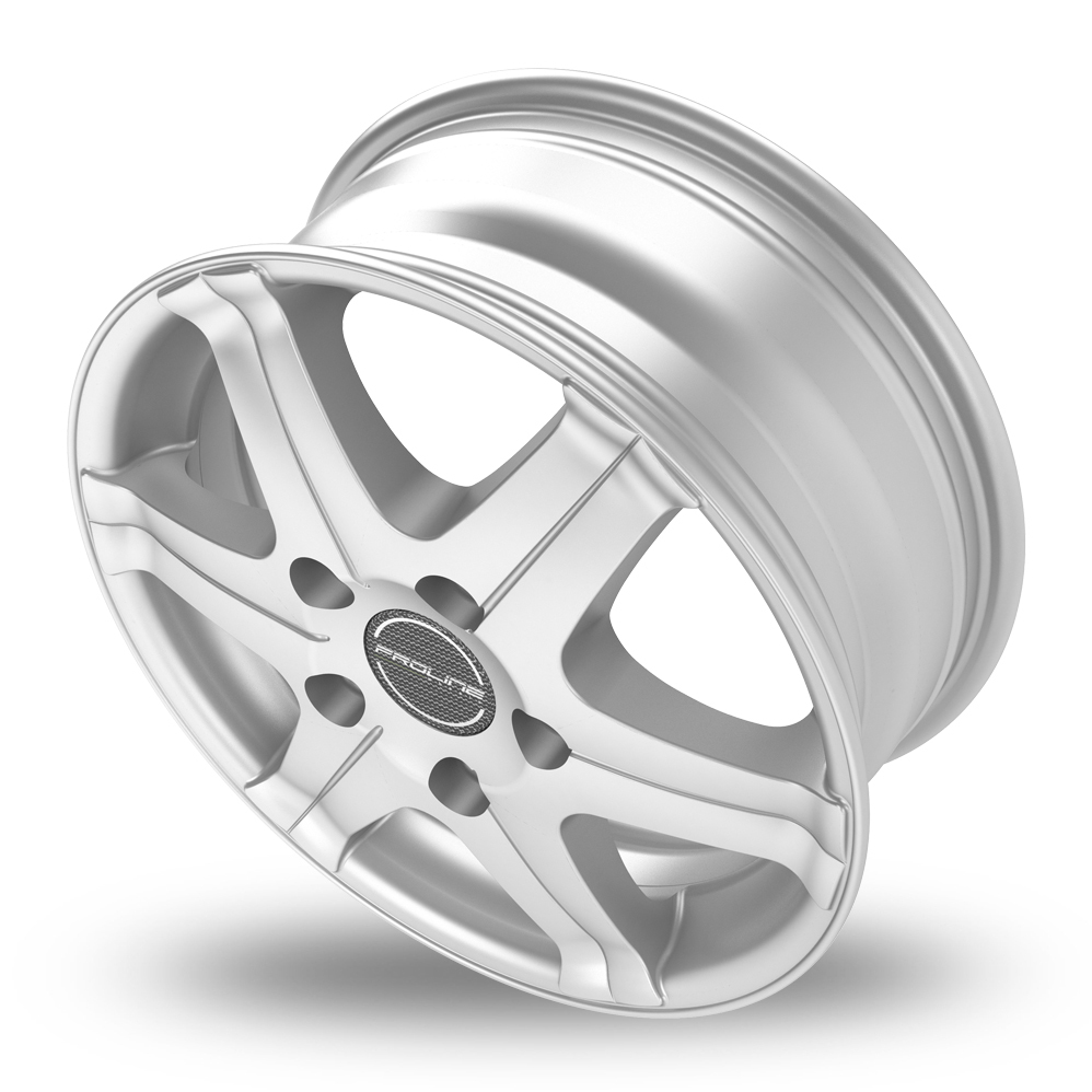 Proline PV/T Arctic Silver 16" Alloy Wheels - Wheelbase