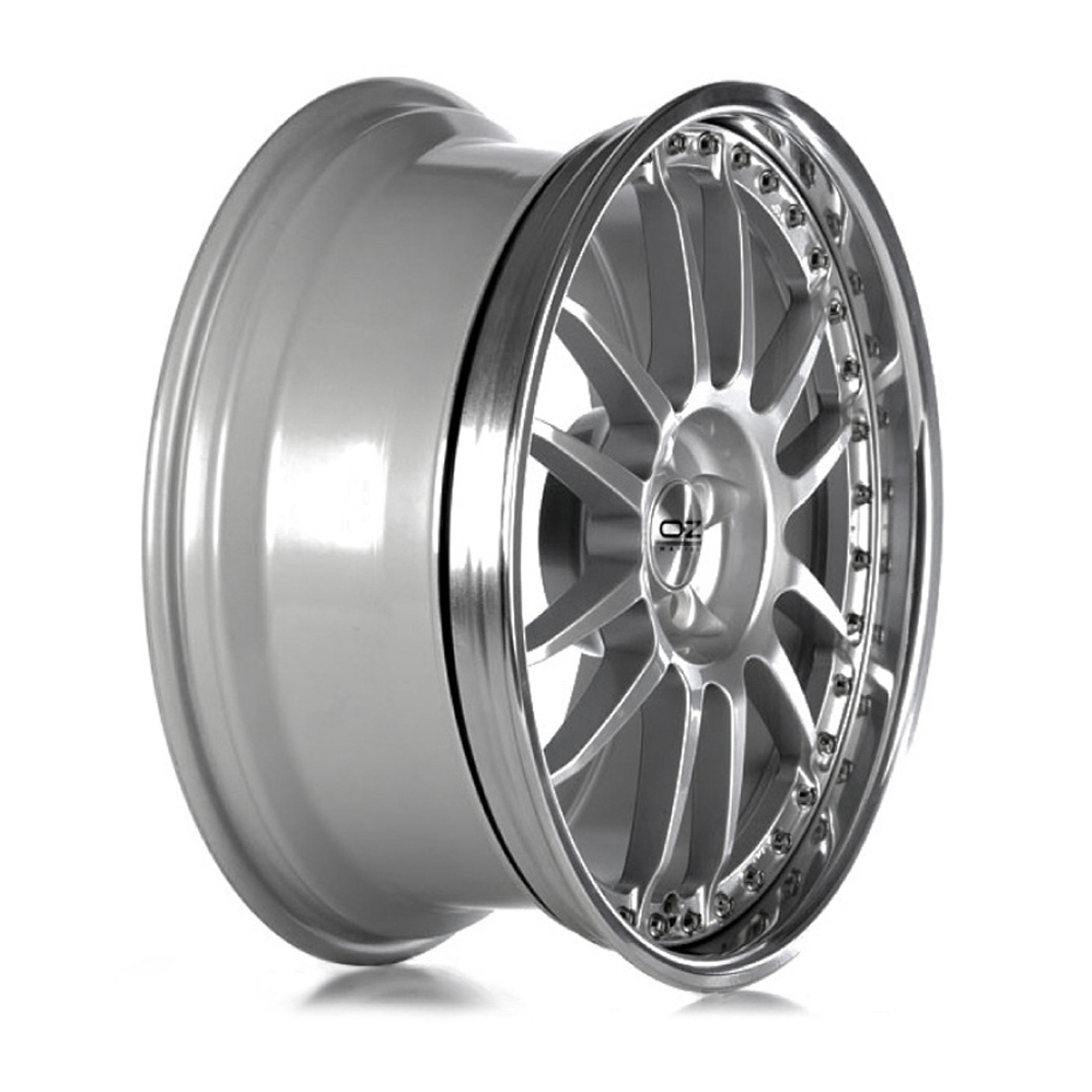 OZ Racing Superleggera III Silver 19" Wider Rear Alloy Wheels - Wheelbase