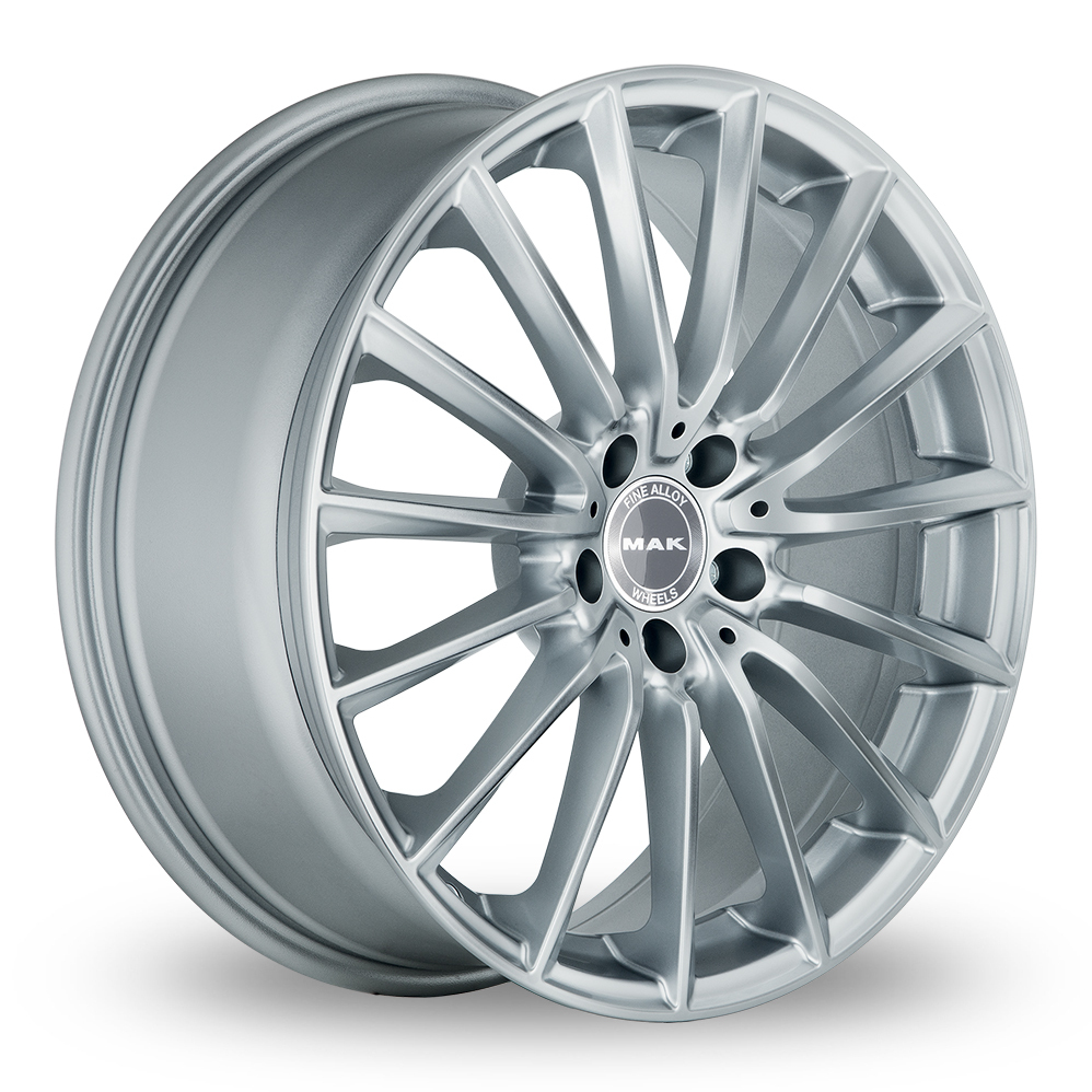 MAK Komet Silver 18" Alloy Wheels - Wheelbase