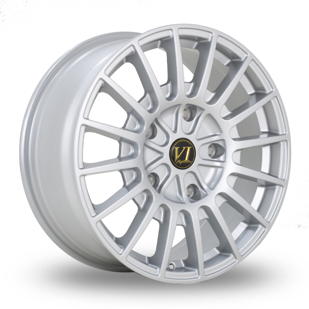 6Performance Loaded 03 Silver 18" Alloy Wheels - Wheelbase