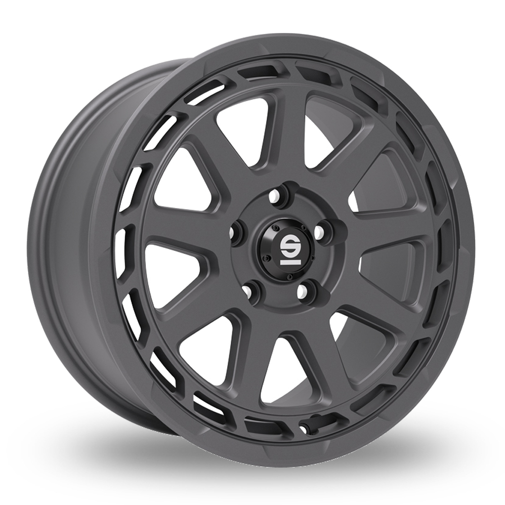 Sparco Gravel Matt Graphite 17" Alloy Wheels - Wheelbase