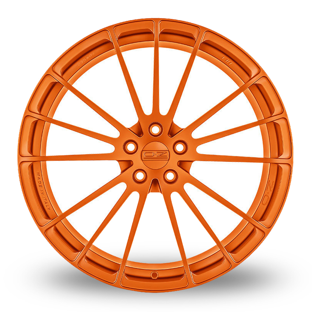 OZ Racing Forged Ares Orange 20" Front + 21" Rear Alloy Wheels - Wheelbase