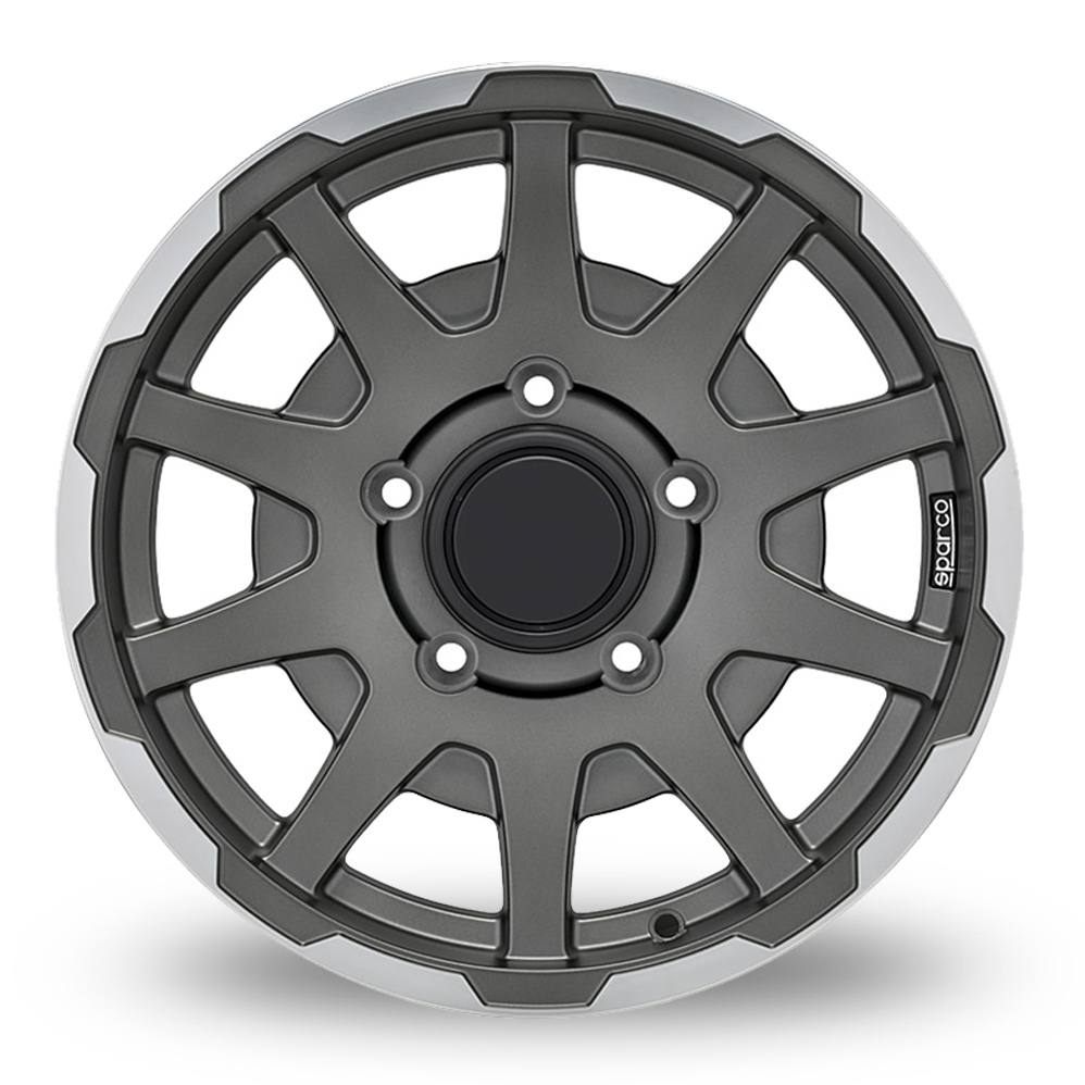 Buy 16" Sparco Dakar Grey Polished Alloy Wheels - Wheelbase