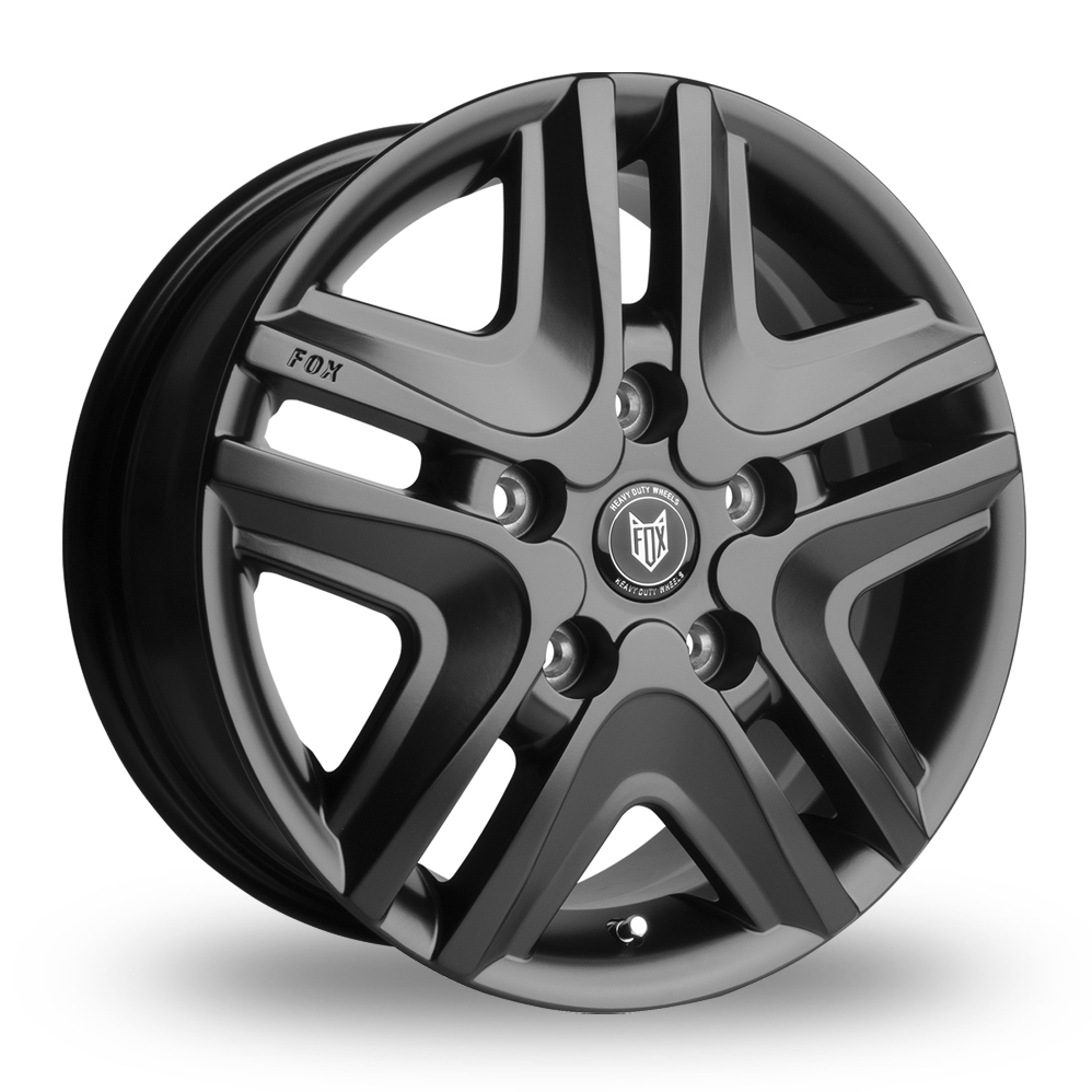 Fox Racing Opus Satin Black 16" Alloy Wheels - Wheelbase