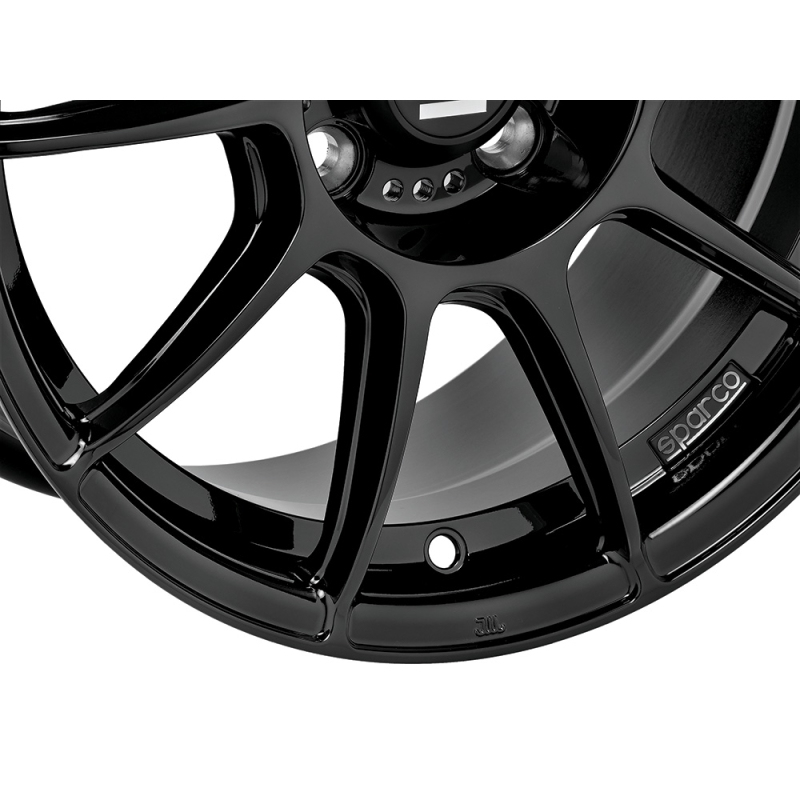 Sparco FF1 Gloss Black 15" Alloy Wheels - Wheelbase