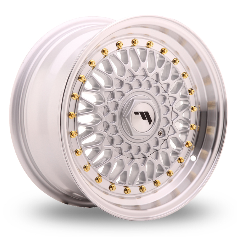 Japan Racing JR9 (7x15) (Special Offer) Silver Machined Lip 15" Alloy ...
