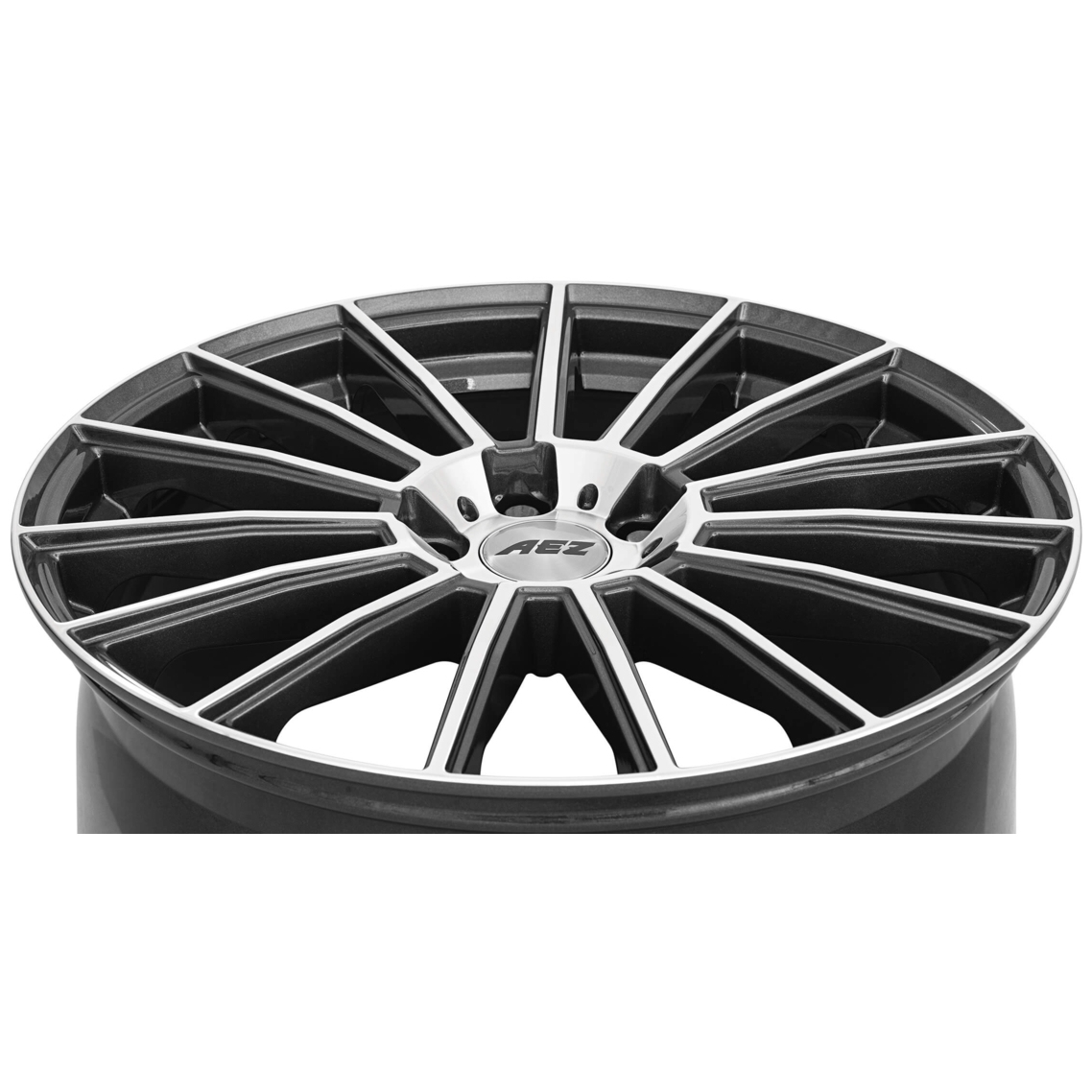 AEZ Steam Gun Metal Polished 18" Alloy Wheels - Wheelbase