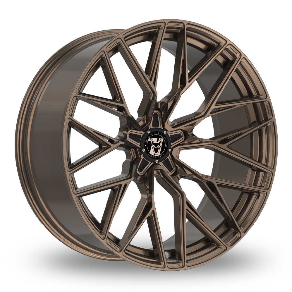 Wolfrace Wolfsburg GTR Custom Bronze 20" Alloy Wheels - Wheelbase