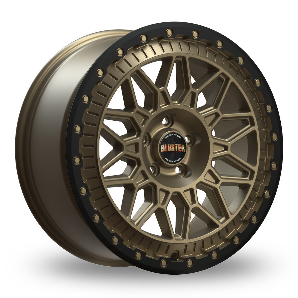 Fondmetal Bluster Matt Bronze Black Bead Ring 17" Alloy Wheels - Wheelbase