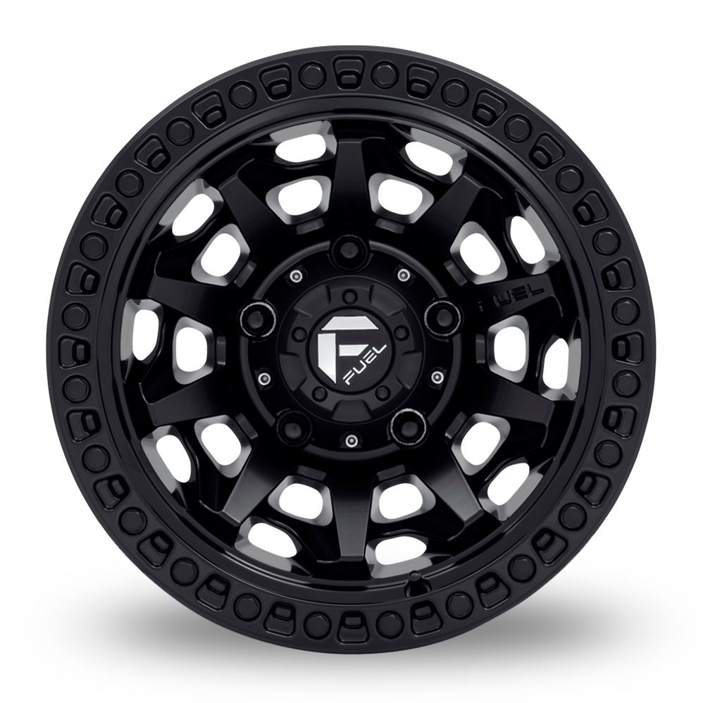 Fuel Off-Road Covert Matt Black 18" Alloy Wheels - Wheelbase