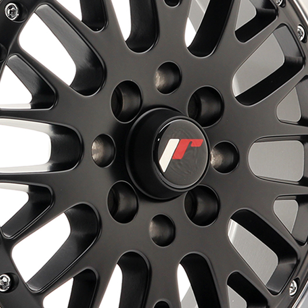 Japan Racing JR10 (7x15) Black Machined Lip 15" Alloy Wheels - Wheelbase