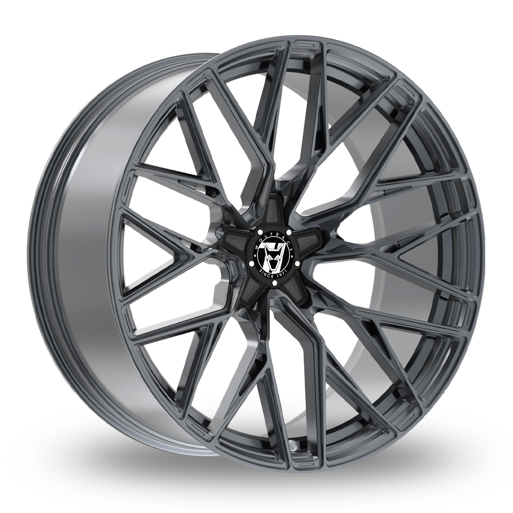 Wolfrace Munich GTR Custom Carbon Graphite 20" Alloy Wheels - Wheelbase
