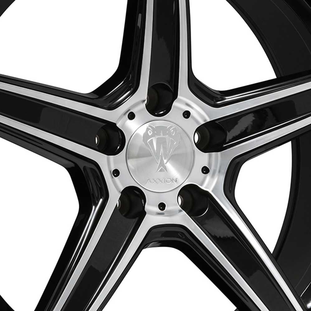 Buy 19" Axxion AX7 Black Polished Alloy Wheels - Wheelbase