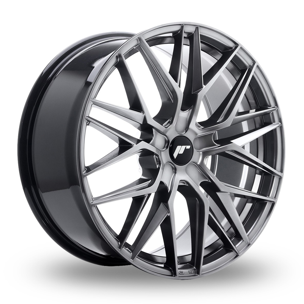 Japan Racing JR28 (9x21) (Custom Fitment) Hyper Black 21" Alloy Wheels ...