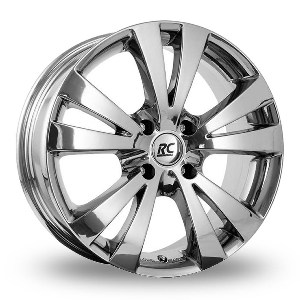 RC Design OM Chrome 19" Alloy Wheels - Wheelbase