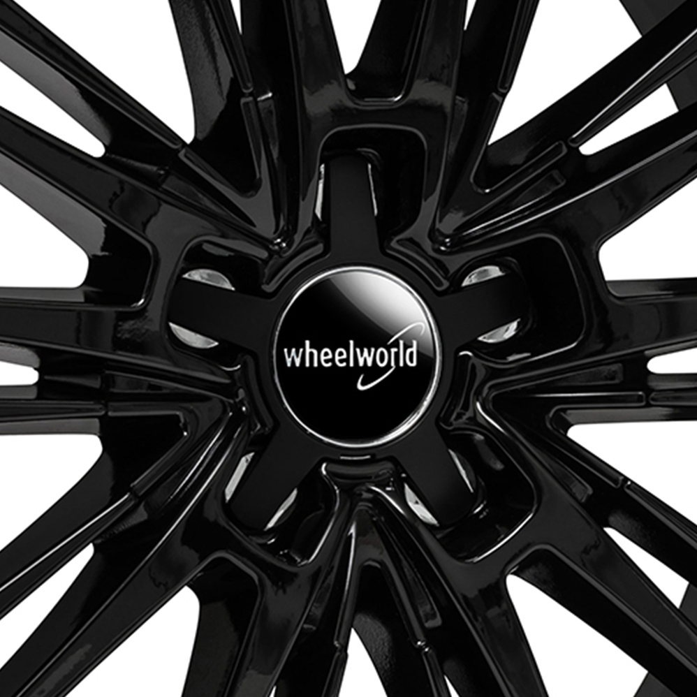 Wheelworld WH18 Big Cap Gloss Black 18" Alloy Wheels - Wheelbase