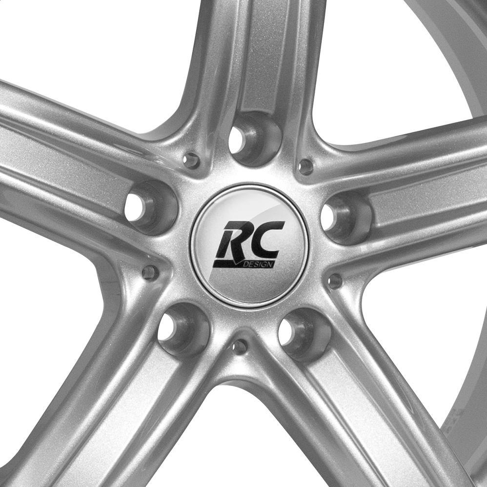 RC Design RC21 Silver 17" Alloy Wheels - Wheelbase