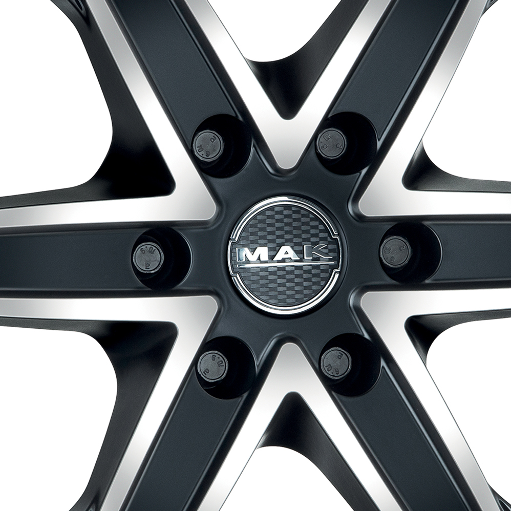 MAK King 6 Ice Black 20" Alloy Wheels - Wheelbase