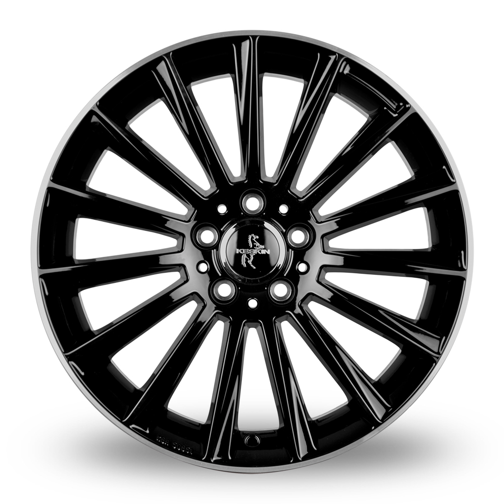 Buy 18" Keskin Tuning KT18 Black Polished Lip Alloy Wheels - Wheelbase